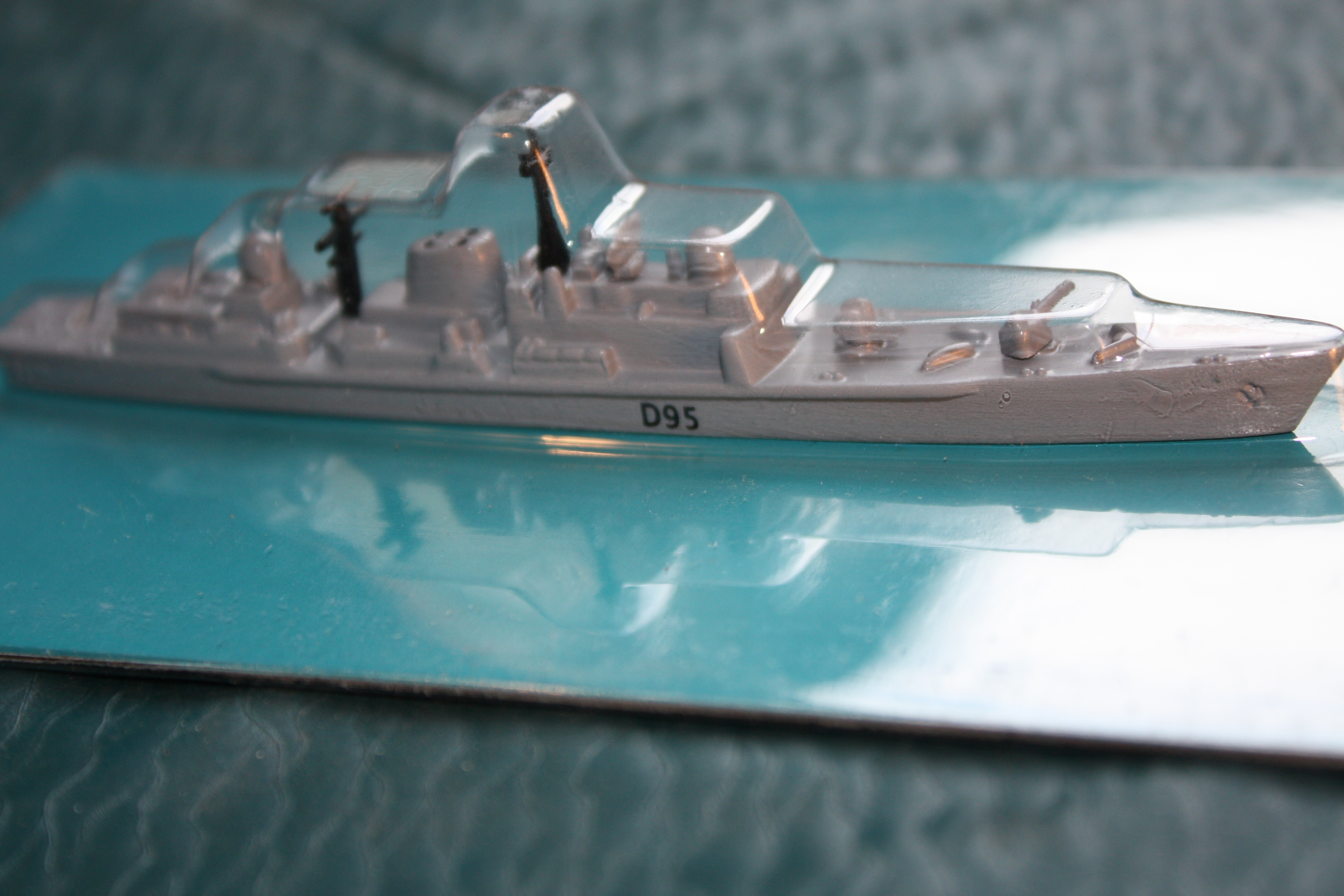 HMS Manchester Type 42 Batch 3 Destroyer. Rare Limited Edition Royal ...